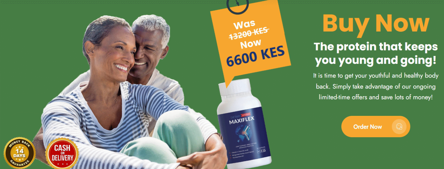 Maxiflex Reviews (Kenya) - Triple Action Joint Support Advanced Formula! Price & Buy